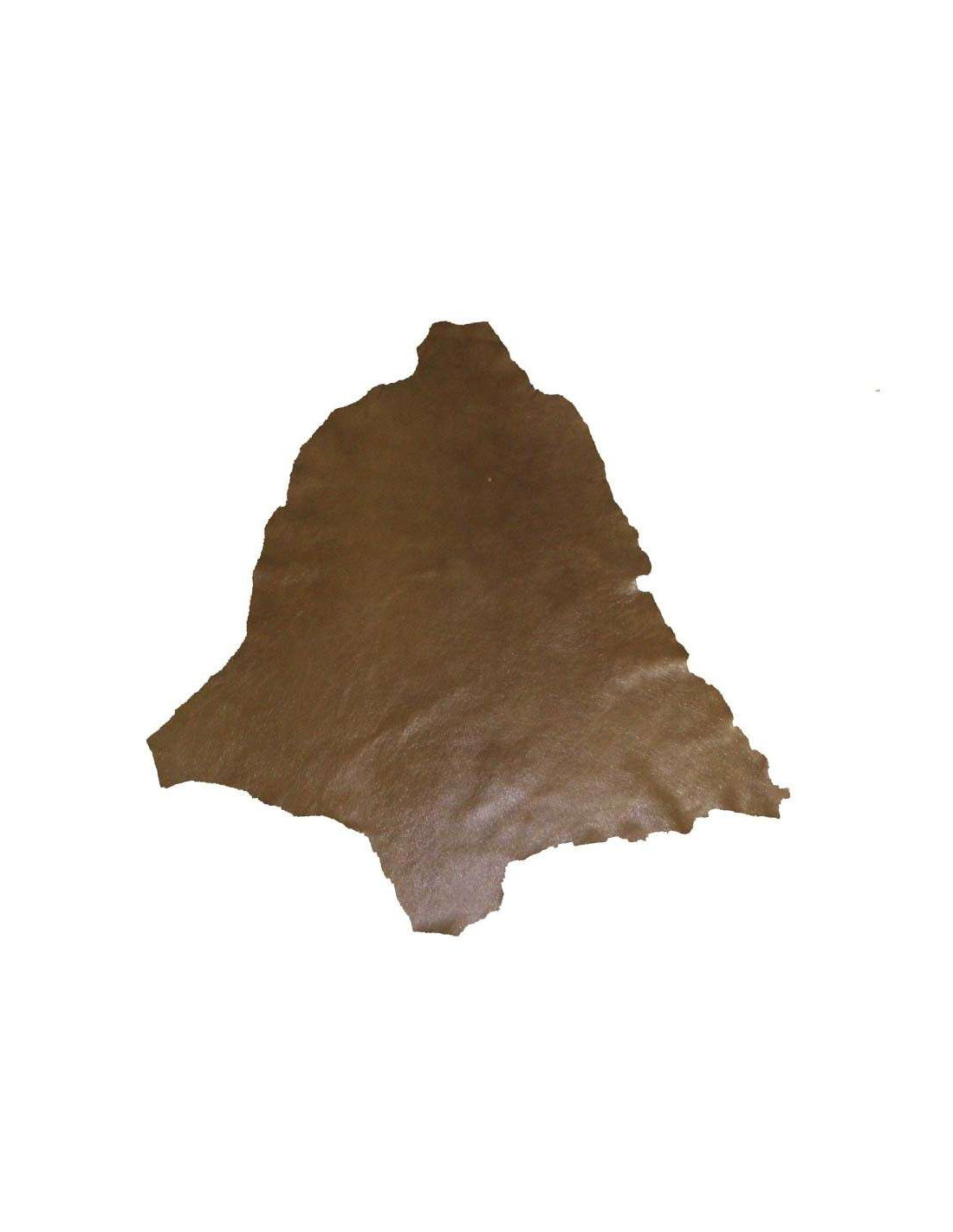 Kangaroo leather in dark green