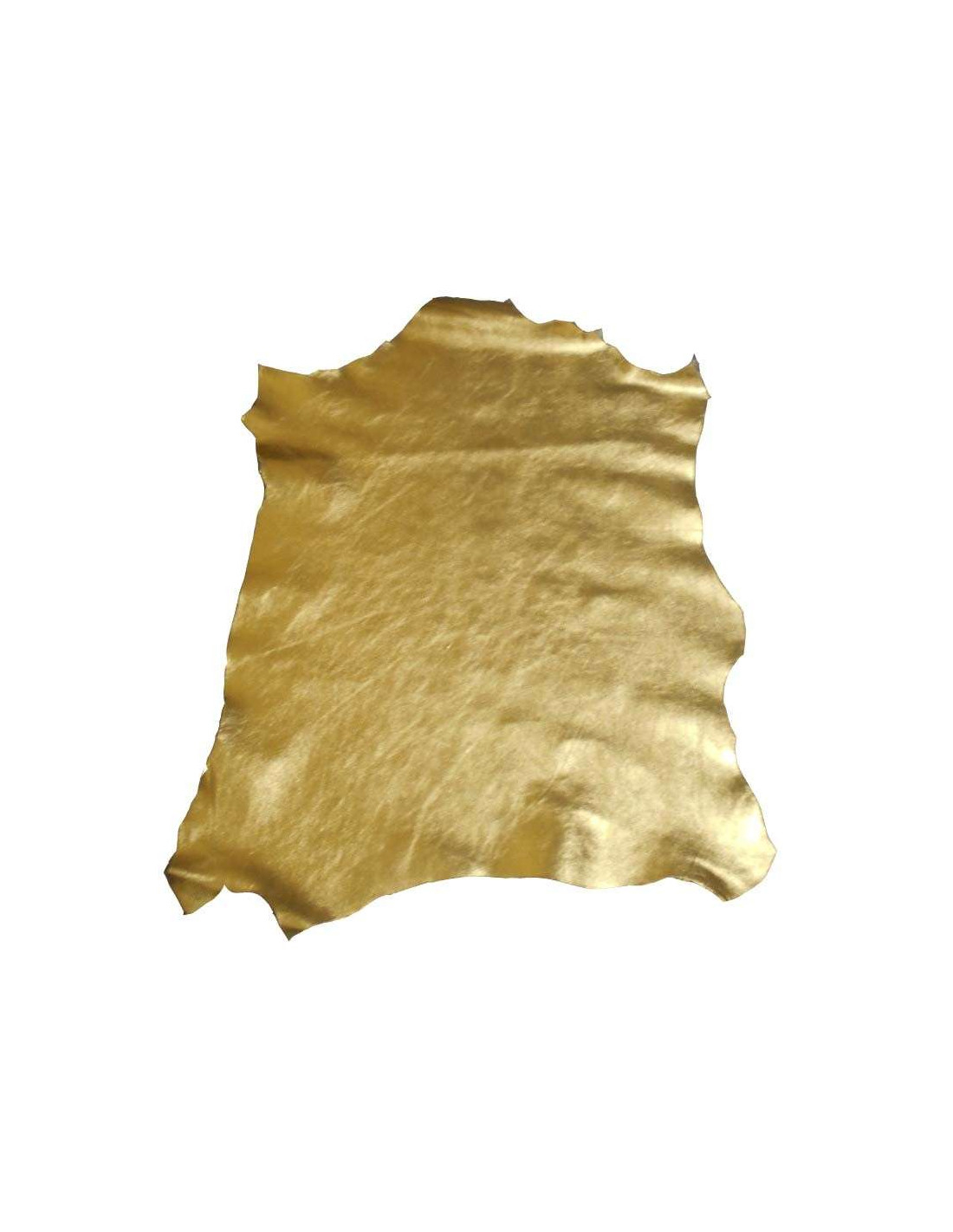 Piel de oveja en color dorado